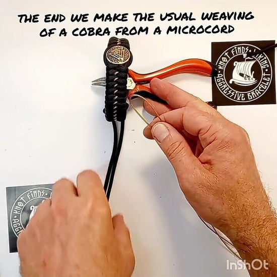 Instruction weaving for the weaving paracord bracelet Mad Max style. V ...